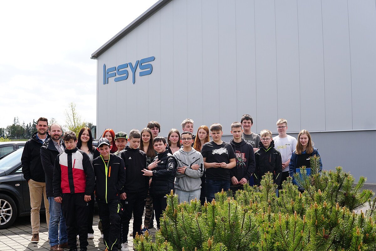 Zukunftstag 2023 – Ein Besuch bei IFSYS | IFSYS Feeding systems